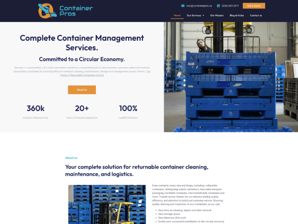 Web Design Portfolio - Clarity Marketing & Design